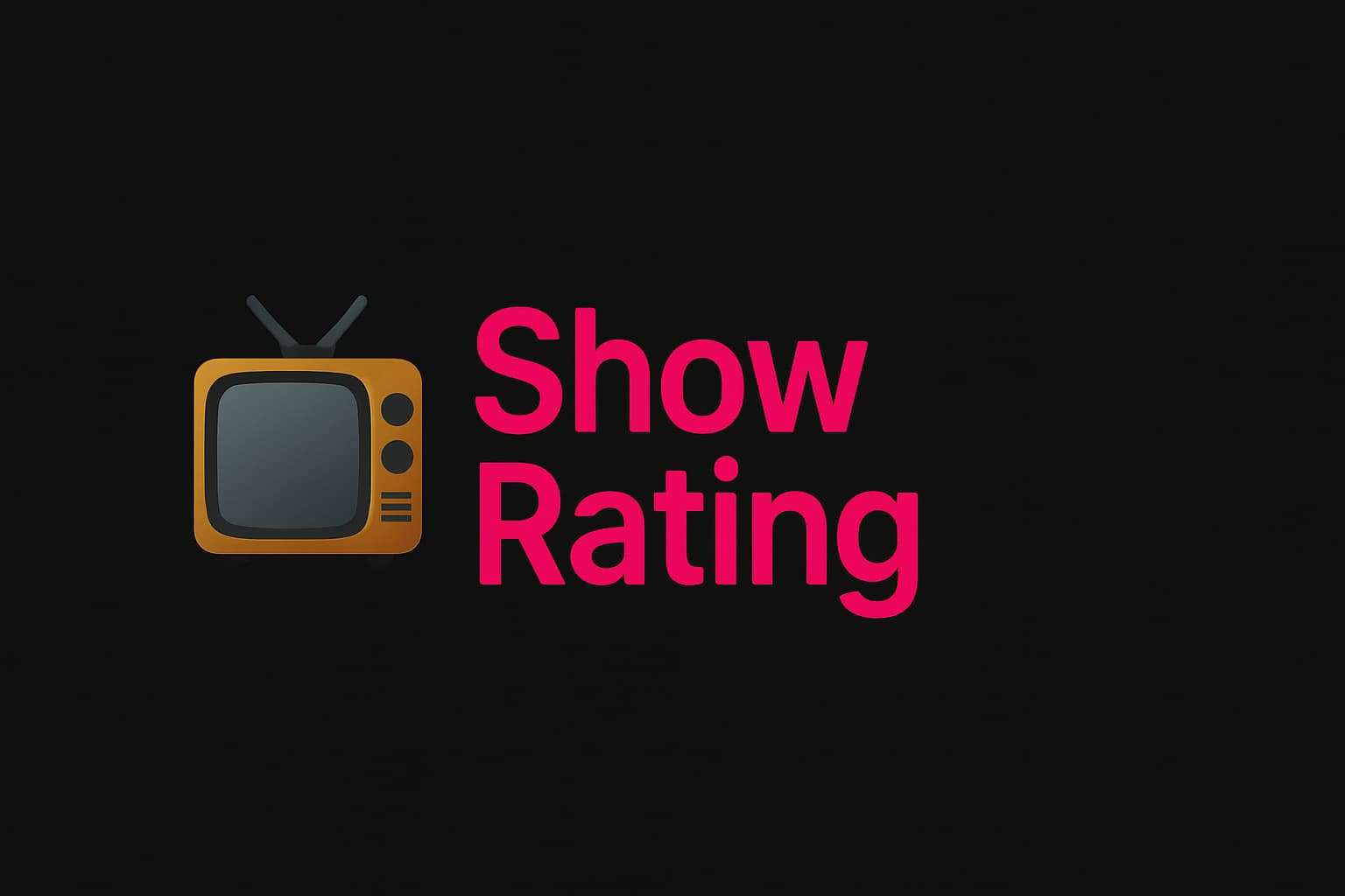 Show Rating - TV Show Episode Ratings & Analytics